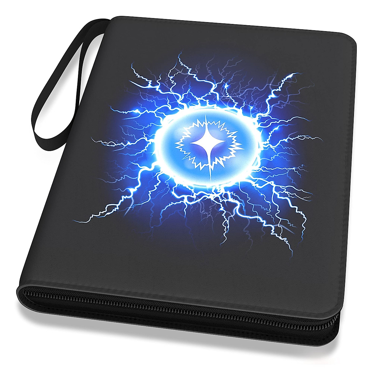 Tequilafy Pocket Trading Card Binder Compatible with Pokemon, Carrying Case Album, Cards Protector for TCG, MTG, YuGiOh, Sport Cards Holder Up to 400 Cards