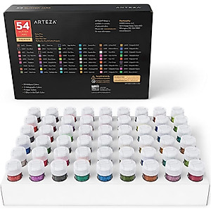 ARTEZA ARTZ-8569-2 Arts-and-Crafts-Glitter, Multicolor 54