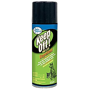 Four Paws Keep Off! Dog and Cat Repellent Outdoors & Indoors Spray 10 Ounces