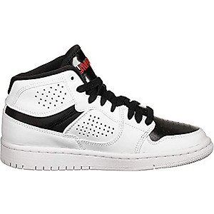 Big Kid's Jordan Access White/Gym Red-Black (AV7941 101) - 6