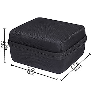 co2CREA Hard Travel Case Replacement for Xvive U4 U4R Wireless in-Ear Monitoring System IEM System Transmitter Beltpack Receiver