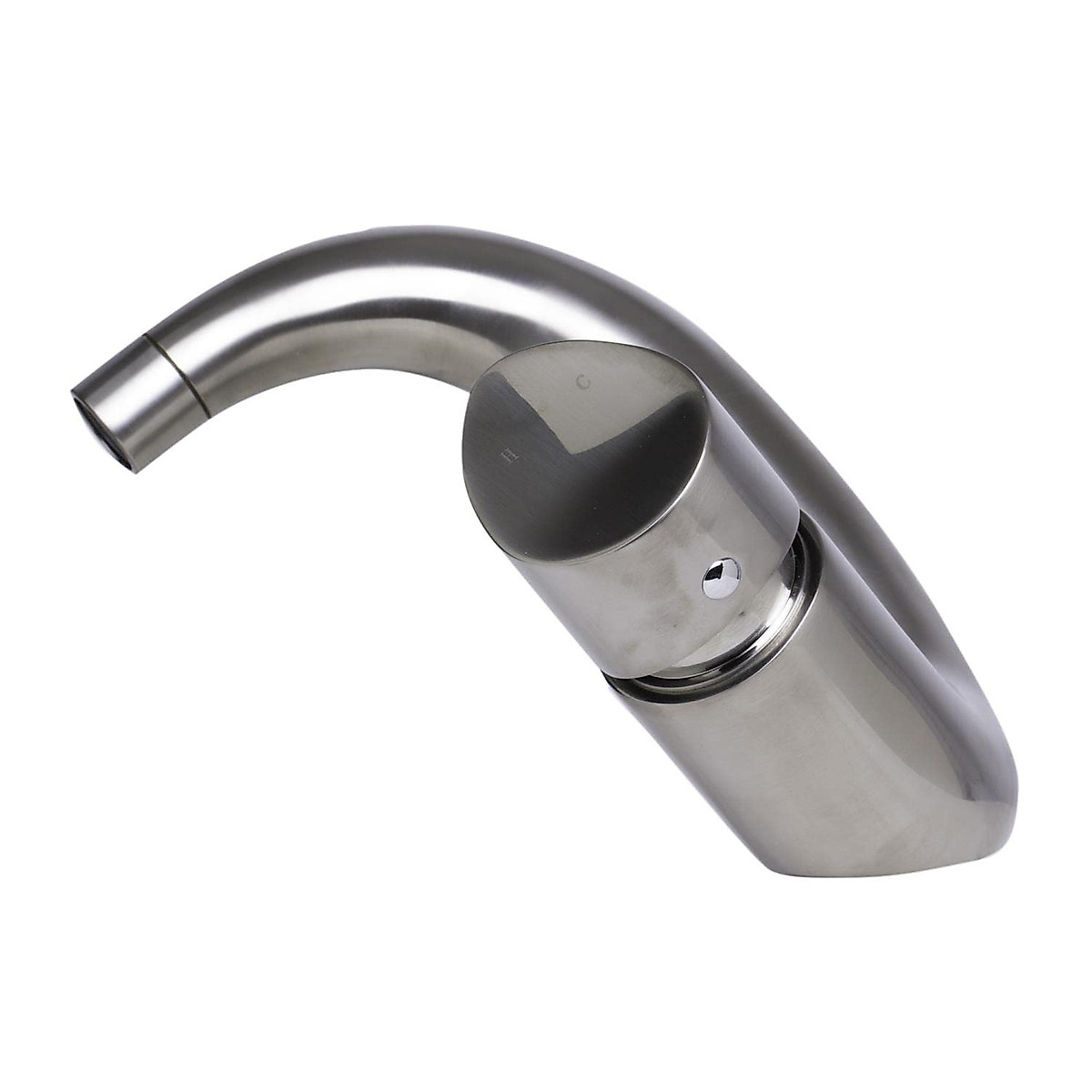 ALFI brand AB1572 Wave Single Lever Bathroom Faucet, Brushed Nickel