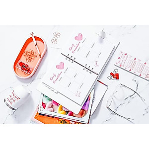 Blissful Bounty Diamond Metal Ballpoint White Pen in Rose Gold with Black Ink | 4 Ink Refills | 6.1 Inches Long