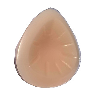 Silicone Breast Form Woman Mastectomy Prosthesis Bra Enhancer Inserts 1 Pair (1000g/Pair (D Cup)) Beige