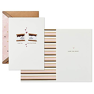 Hallmark Signature Valentines Day Card, Anniversary Card, Love Card for Significant Other (Smores)