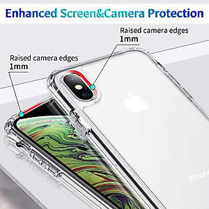 Crossbody Lanyard Phone case for Samsung Galaxy A40,Cute Pattern Clear Design Transparent Hard PC Back+Soft TPU Bumper Anti-Fall Shockproof Protective Cover with Adjustable Nylon Neck Strap(Unicorn)