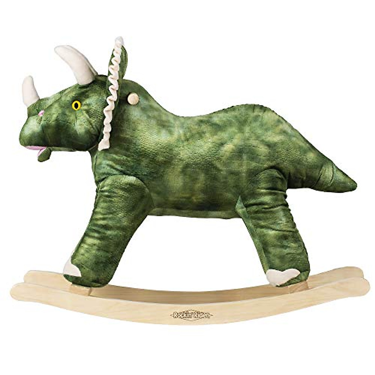 Rockin' Rider Terry The Rocking Triceratops, Green , Large