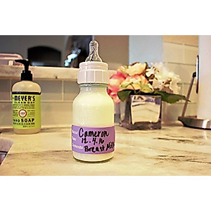 Pumpkin Doodle The Original Write and Reuse Baby Bottle Labels for Daycare