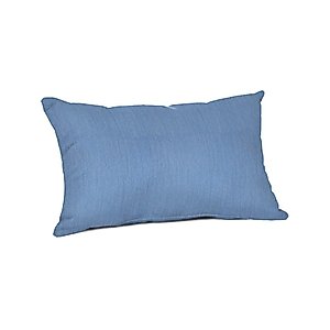 Naturesroom Sunbrella Outdoor Pillows for Patio Furniture - 19" W x 12" L x 6" T, Waterproof Lumbar Pillow with Comfort, Style & Durability Designed for Outdoor Living - Made in The USA