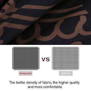 Sleepwish Gold Black Tortoise Bedding 3D Printed Golden Duvet Cover Turtle Floral Pattern Funky Duvet Cover Bedspread Quilt Cover (Queen)