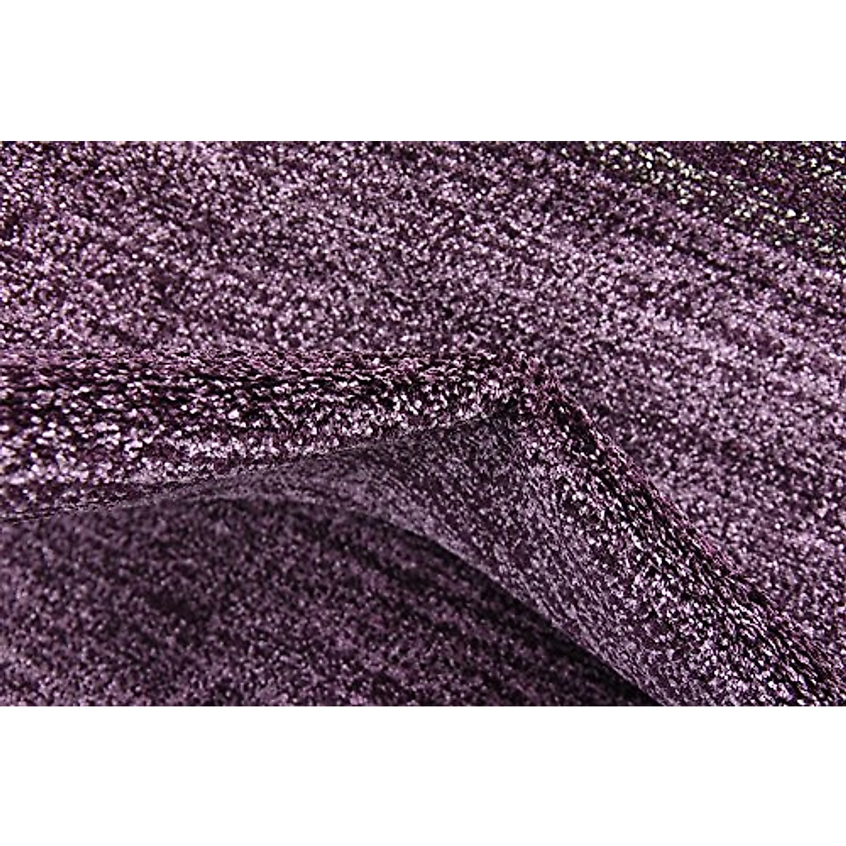 Unique Loom Del Mar Collection Area Rug-Transitional Inspired with Modern Contemporary Design, 3' 3 x 5' 3 Rectangular, Violet/Ivory