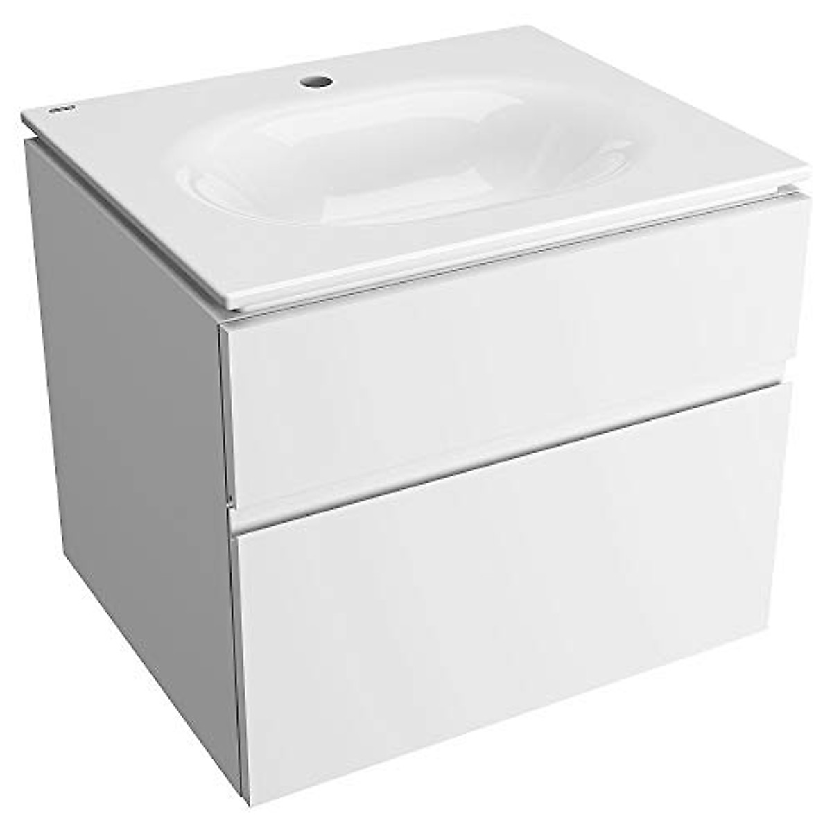 American Standard 1297001.020 Studio S 24-inch Vanity Top Sink – Center Hole, White