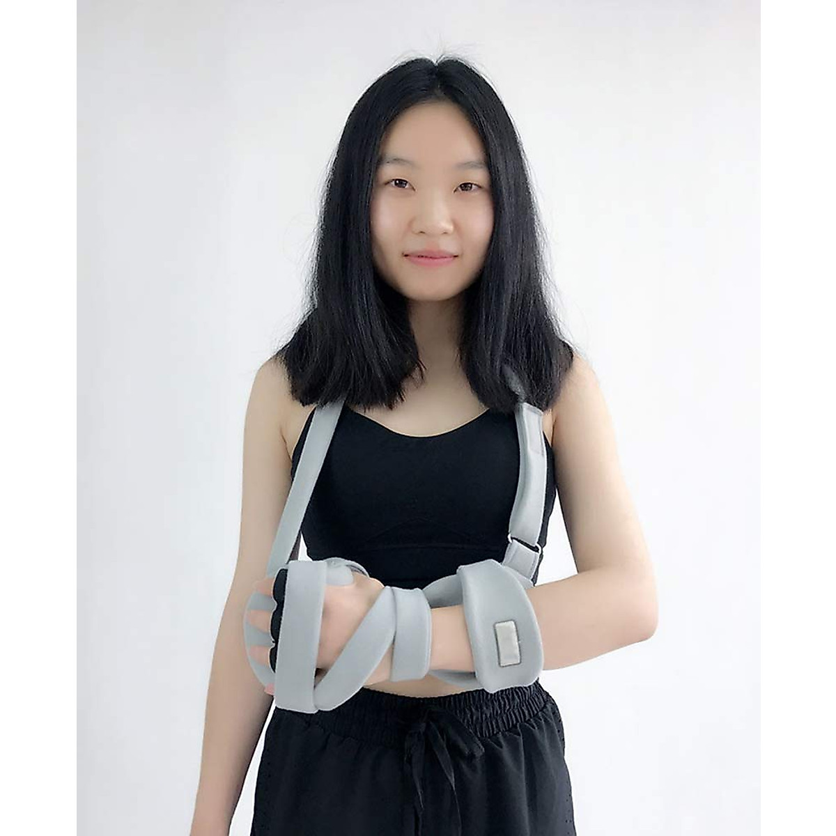 Finger Training Board for Prevent Flexion Contractures & Deformity - Finger Orthotics for Stroke,Hemiplegia & Traumatic Brain Injury,LeftHand