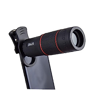 Mikikit Smart Phone 1pc Smartphone Phones Telephoto Lens Cell Phone Accessories 20 Telephoto Lens Cell Phone Telescope Telephone Camera Lens 20x Phone Telephoto Lens
