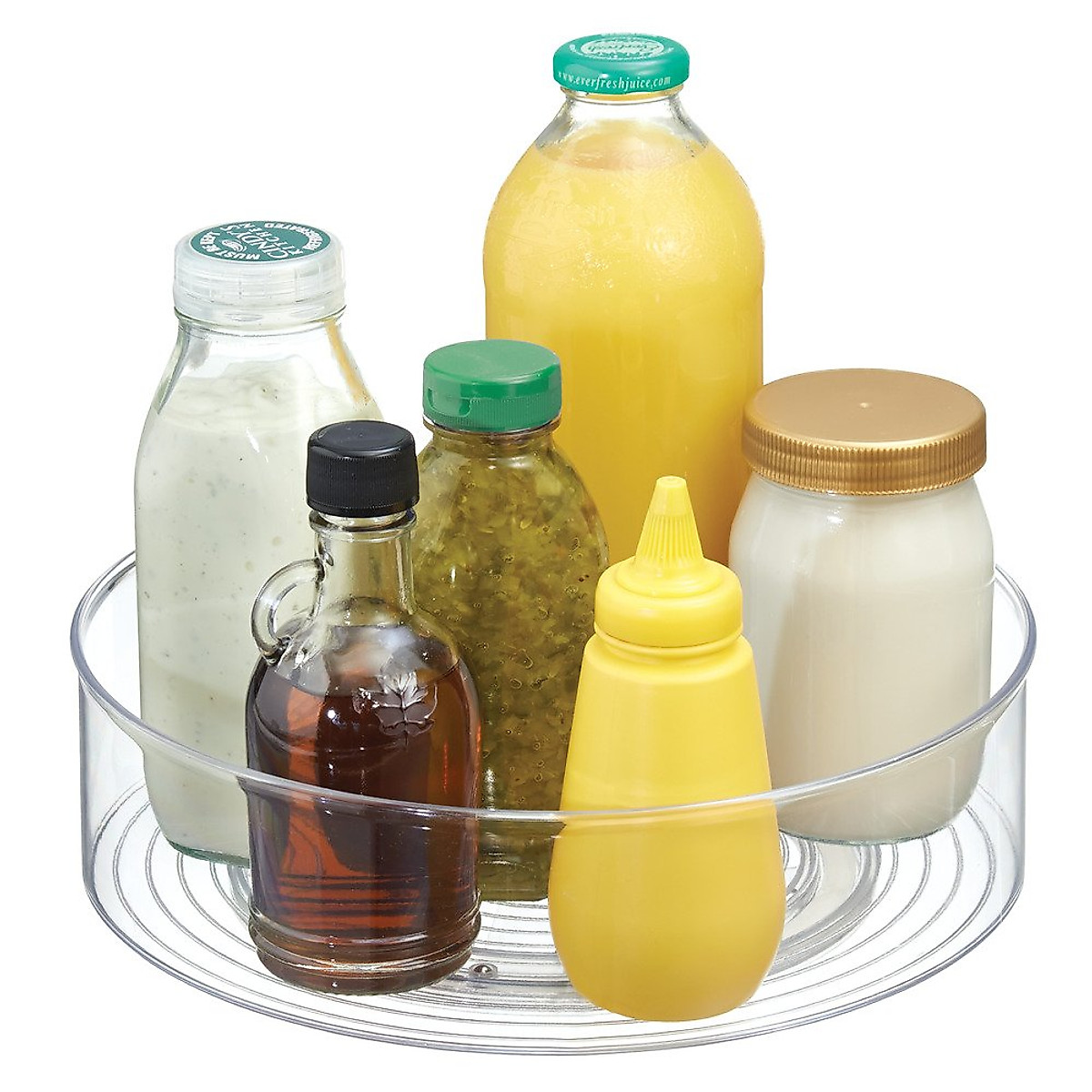 iDesign Fridge Binz Deep 29 cm Turntable, Clear