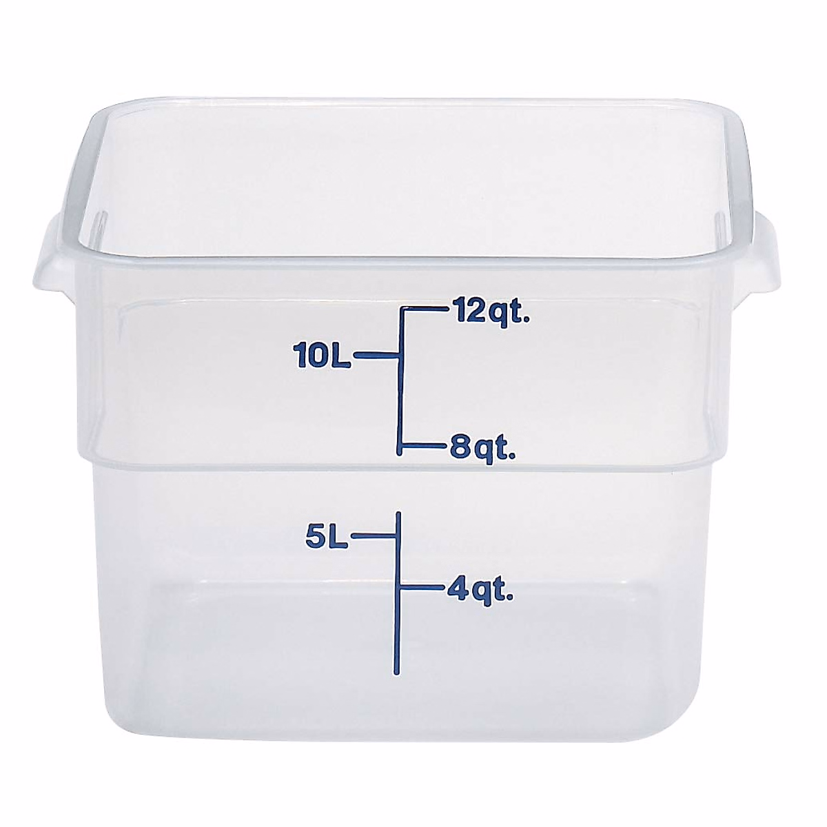 Cambro (12SFSPP190) 12 qt Polypropylene Food Storage Container - CamSquare®