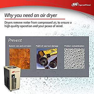 Ingersoll-Rand Compressed Air Dryer Refrigerated Type D25IN 15 Scfm 23231814