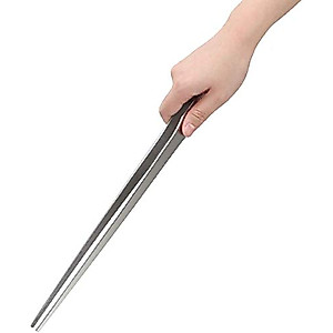 FEITA Extra Long Tweezers 18.9 Inch Stainless Steel Straight Tweezer Tongs for Aquarium Fish Tank Plants
