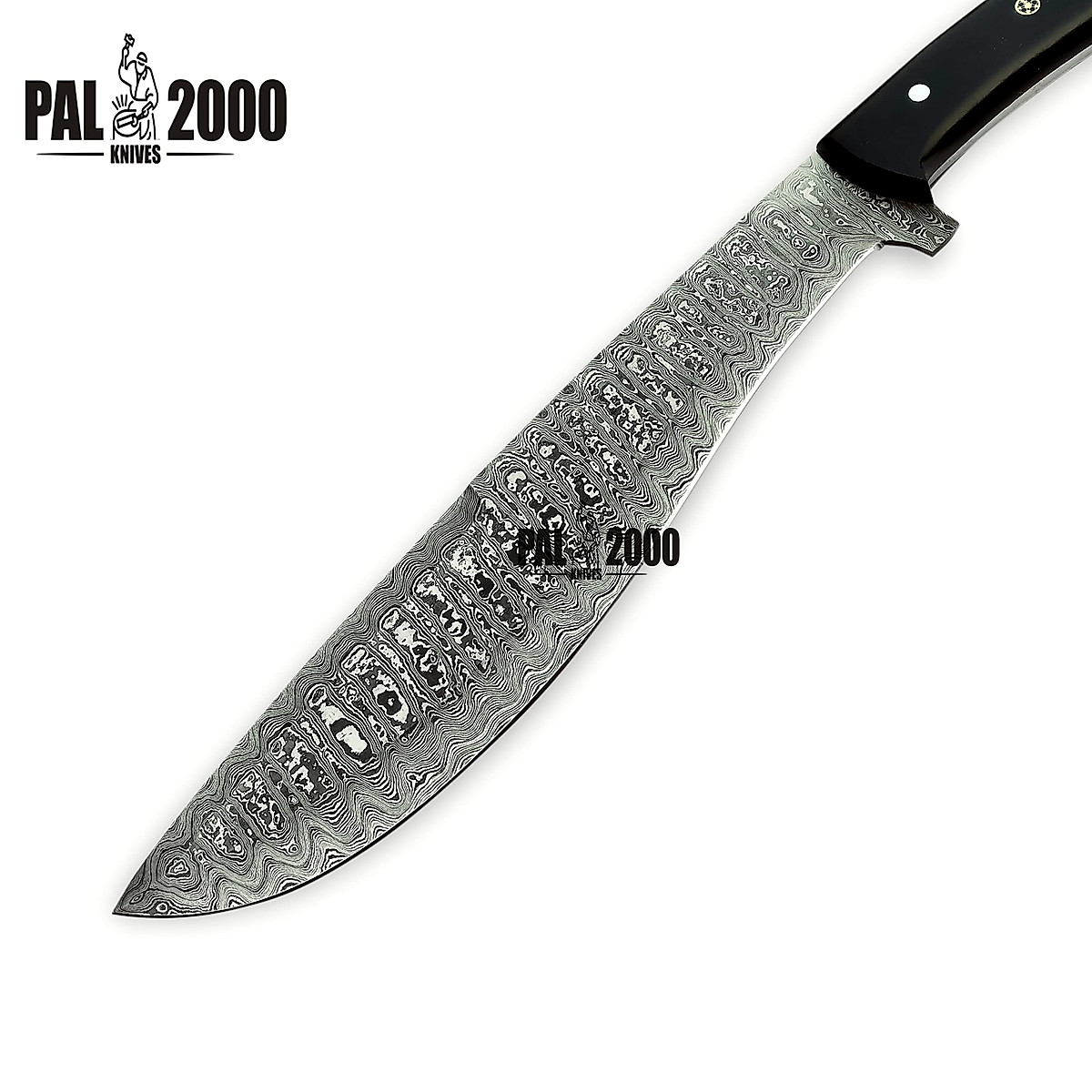 PAL 2000 KNIVES KNI-9982 Handmade Damascus steel Hunting Knife With Sheath