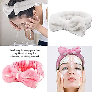 WHAVEL 6 Pack Spa Headband Makeup Headband Face Wash Headbands Make Up Hair Band Skincare Headbands Shower Head Wraps for Washing Face