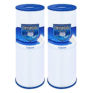 Cryspool 50 sq. ft Spa Filter Compatible with C-4950, PRB50-IN, FC-2390, Guardian 413-212-02, J200 Series Filter, 03FIL1600,373045, Cal Spa Hot Tub Filter Replacements, 2 Pack