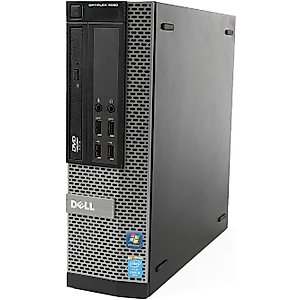 Dell OptiPlex 9020 SFF, Intel Core i5-4570 up to 3.2 GHz, 8GB RAM, 240 GB SSD Desktop Computer Windows 10 Pro (Renewed)