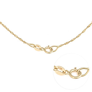 MyNameNecklace Personalized Script Name Necklace - Custom Made Precious Metals Sterling Silver 925 & Gold Jewelry Nameplate Gift