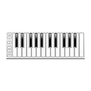 Xkey 25 USB MIDI Keyboard - Apple-Style Ultra-Thin Aluminum Frame, 25 Full-Size Velocity-Sensitive Keys, Polyphonic Aftertouch, Ultra-Low Latency, Simply Plug & Play on iPad, iPhone, Mac, PC