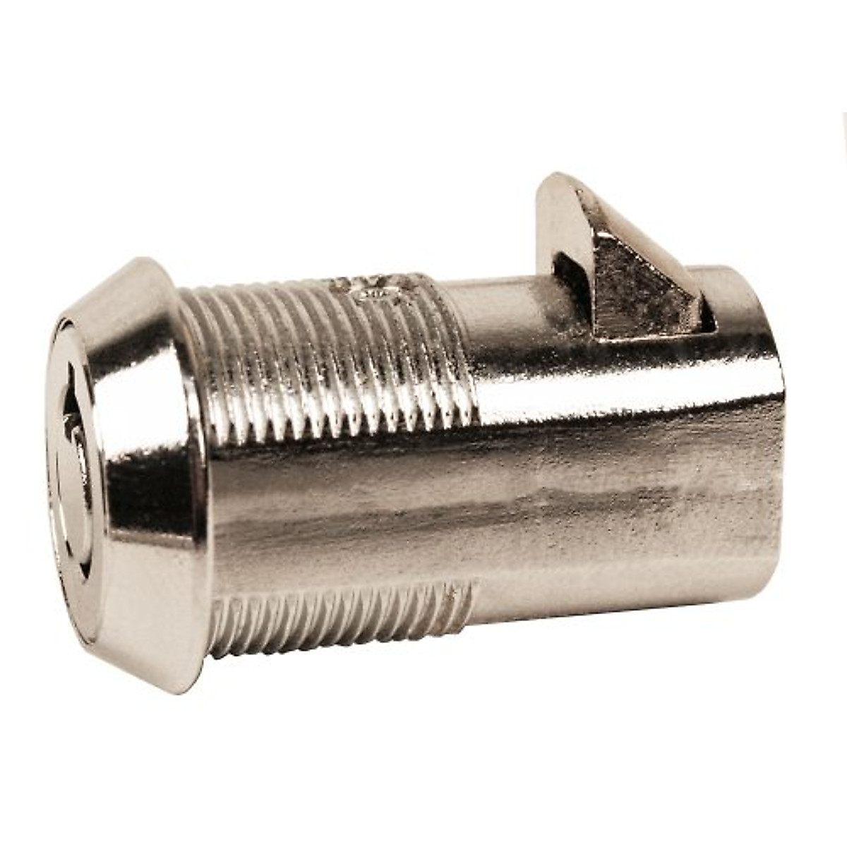 FJM Security 2537B-KA Keyed Alike Slam Lock with Chrome Finish, Keyed Alike