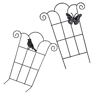 Yardwe 10 Pcs Plant Shelf Outdoor pots Plants Plant Cages Stake Climbing Plant Trellis Climbing Plants Holder Potted Plant Indoor Plants Stand Tomato Plant Roses Plants Rose trellises