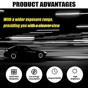 NTNEV 42PCS Car LED Bulb Kit, Vehicle Interior Mini Bulbs Kit, T10 1157 31mm 36mm 41mm LED Dome Light Festoon Bulbs, Brake Light, Dome Light, Map Light, Parking Light (White)