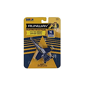 Daron Worldwide Trading Runway24 F/A-18 Angels No Runway Vehicle, Blue
