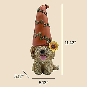 Original Doodle Gnome - Garden Gnomes Outdoor Dog Statue, Garden Décor, Cute Garden Sculptures & Statues