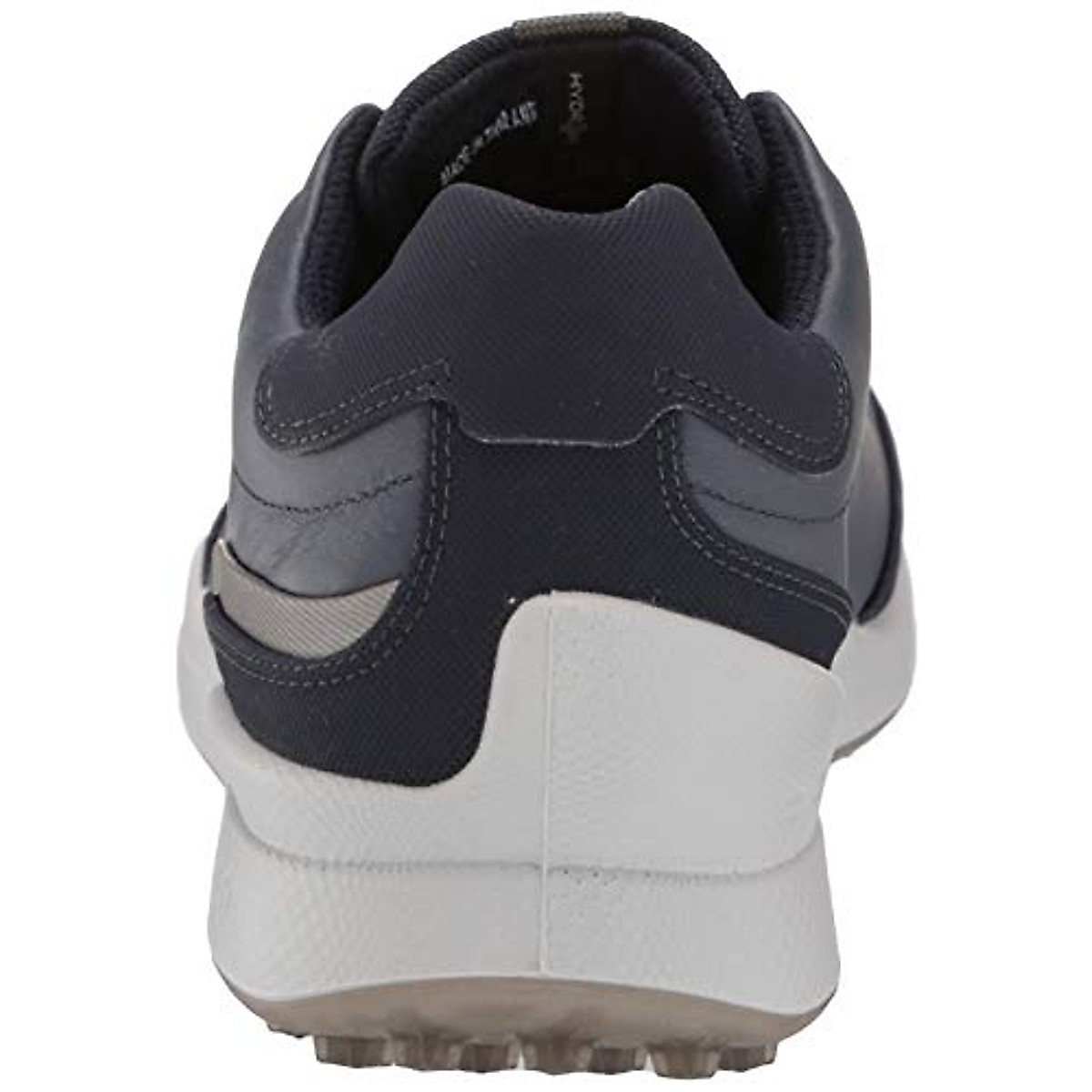 ECCO Men's Biom Hybrid Hydromax Water-Resistant Golf Shoe, Ombre/Buffed Silver/Night Sky, 9-9.5