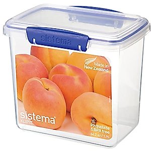 Sistema Microwave Collection Noodle Bowl 31.7oz, Red 1109ZS, 4 Cup,, Single, 64 Ounce