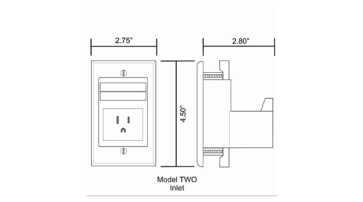 PowerBridge TWO-CK: Clean In-Wall Cable Management Kit
