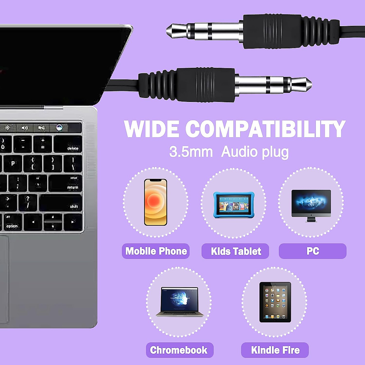 Yoley 200 Packs Classroom Earbuds Bulk Headphones for Kids School Students Children, Wholesale Class Set Durable Earphones, Individually Bagged (200 Black)