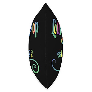 Lollypop Lolly and Pop Grandparents TShirt Gift Lolli Lolly & Pop Established 2022 Pops Couples Matching tee Throw Pillow, 18x18, Multicolor