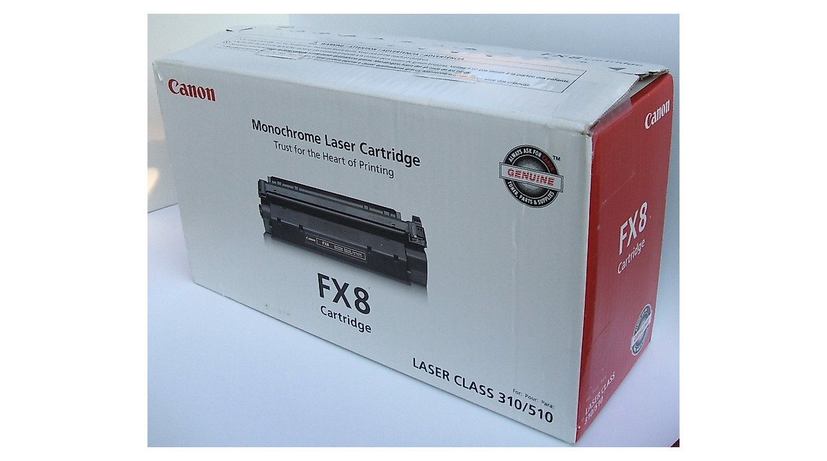 Canon FX-8 Black Toner Cartridge - High Yield for Office & Home