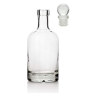 Nakpunar 24 pcs Glass Bottle Stoppers for Wine, Beverages, Soda, Champagne, Liquors, Oils