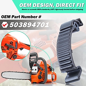 Adefol 3 x Top Cylinder Cover Snap Clip Buckle for Husqvarna 435 440E 445 450 450E 570 575 576 Chainsaw Rebuild Part 503894701