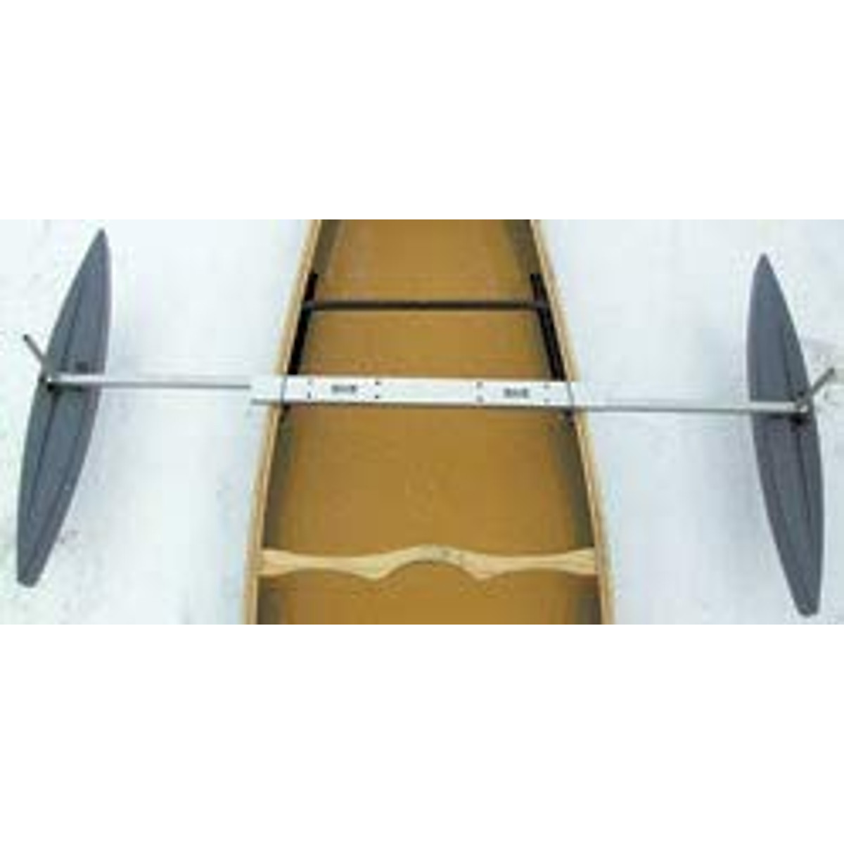 Spring Creek Manufacturing Hydrodynamic Canoe Stabilizer Float Package (Gray, 36)
