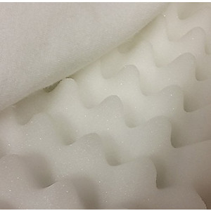 MidWest Homes for Pets Orthoperdic Egg-Crate Nesting Pet Bed w/ Teflon Fabric Protector, Small Green