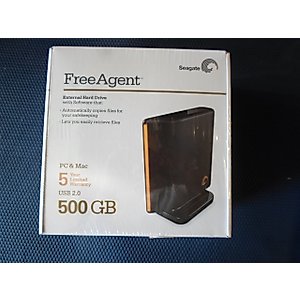 Seagate FreeAgent 500 GB 3.5-Inch USB 2.0 Hard Drive ST305004FDA1E1-RK
