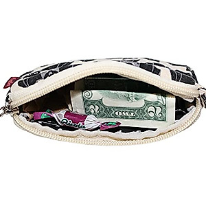 Bungalow 360 Canvas Clutch Coin Purse (BAT)
