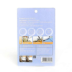 Plextone Car Scratch Repair Kit, Auto Maintenance Wax Polishing Grinding Paste Paint Care Set, Care Grinding Polishing Restorer Liquid with Sponge (B-1) (B-1)