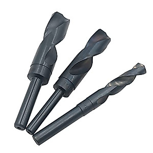 Rummyluck HSS Twist Drill Bits for Stainless Steel/Iron/Copper/Aluminium/Plastic/Wood, 15mm Metal Spiral Drill Bit Carbide Hole Opener Drilling Tool