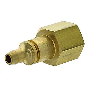 Miller 193649 Fitting, Gas Barbed 1/4 Tbg 5/8-18 Female