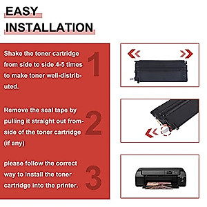E40 Black Toner Cartridge (1491A002AA): DOPHEN 1 Pack Compatible E40 Toner Replacement for Canon PC 300 310 320 330 400 420 430 530 550 710 720 730 740 770 790 920 940 950 980 Printer,E40 Ink