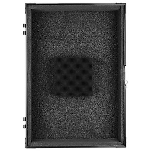 ODYSSEY FR12MIXBKBLUXD Universal 12" Format Extra Deep Black On Blue DJ Mixer Case